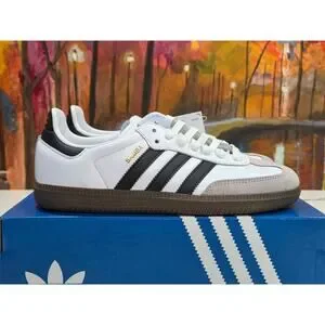 adidas | Shoes | Adidas Samba Og White Black Gum Size 5 55 Womens B7586 ...